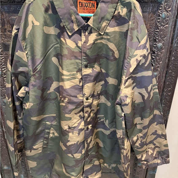 DIXXON | Jackets & Coats | Dixxon Mens Green Camouflage Field Jacket ...